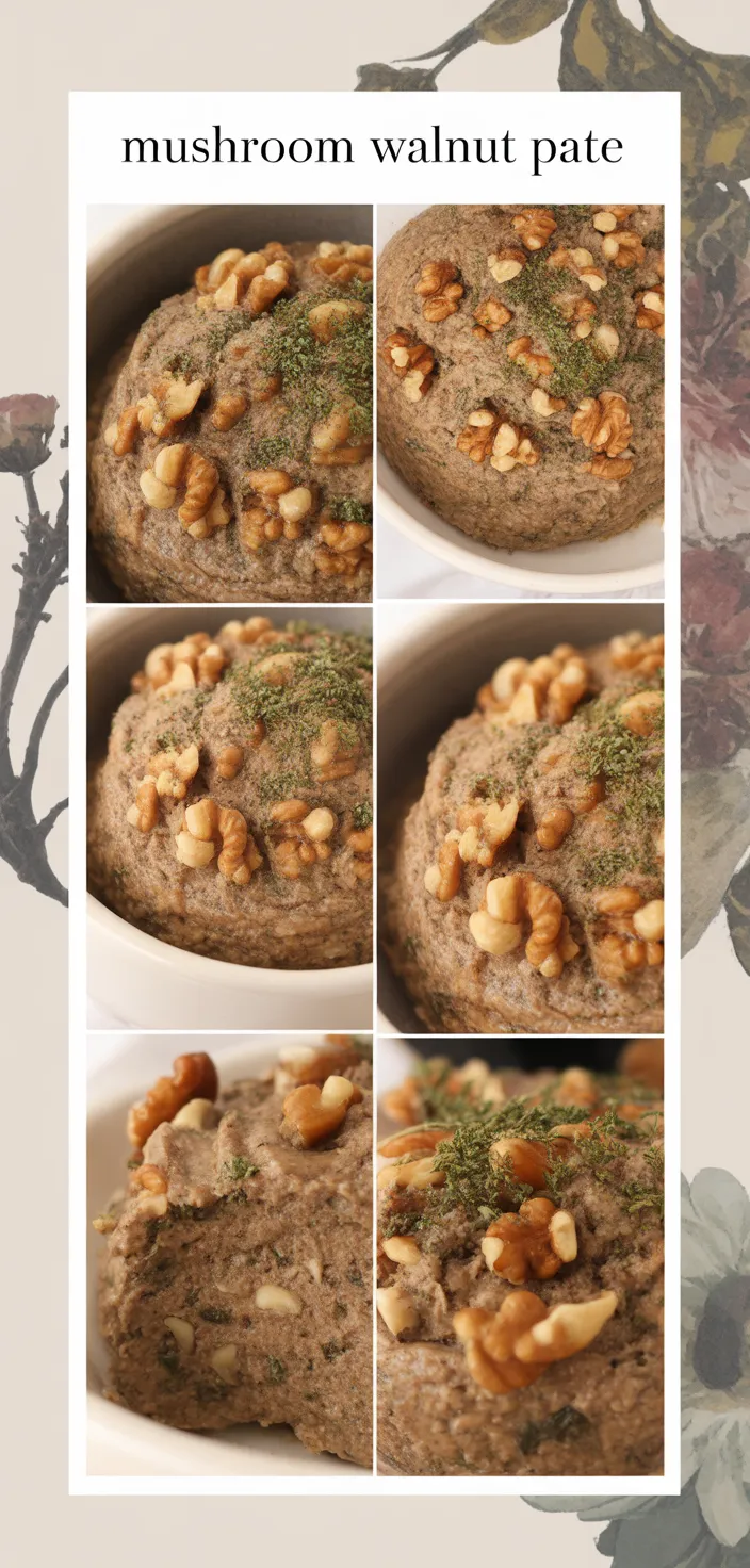MUSHROOM WALNUT PATE Recipe - Saigon supper